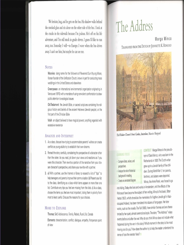 The Address Story | PDF