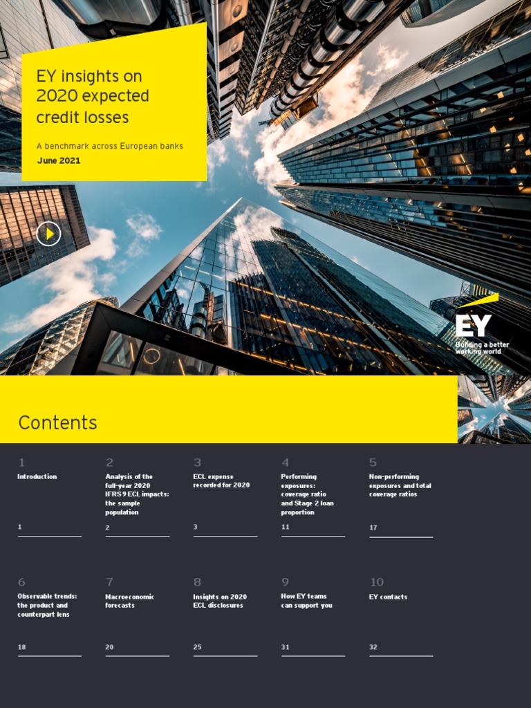 Ey 000133400 01 Ey Insights On Ifrs 9 Ecl Benchmark | PDF | Banks ...