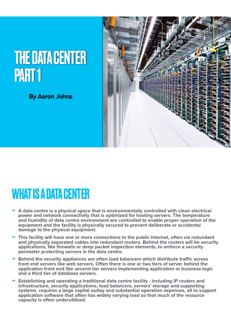Unit 1 Part 6 | Descargar gratis PDF | Data Center | Computer Network