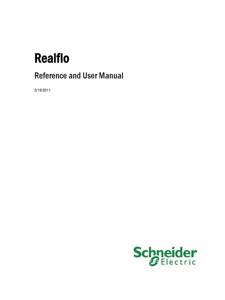 Real Flo User and Reference Manual | PDF | Safety | Variable (Computer ...