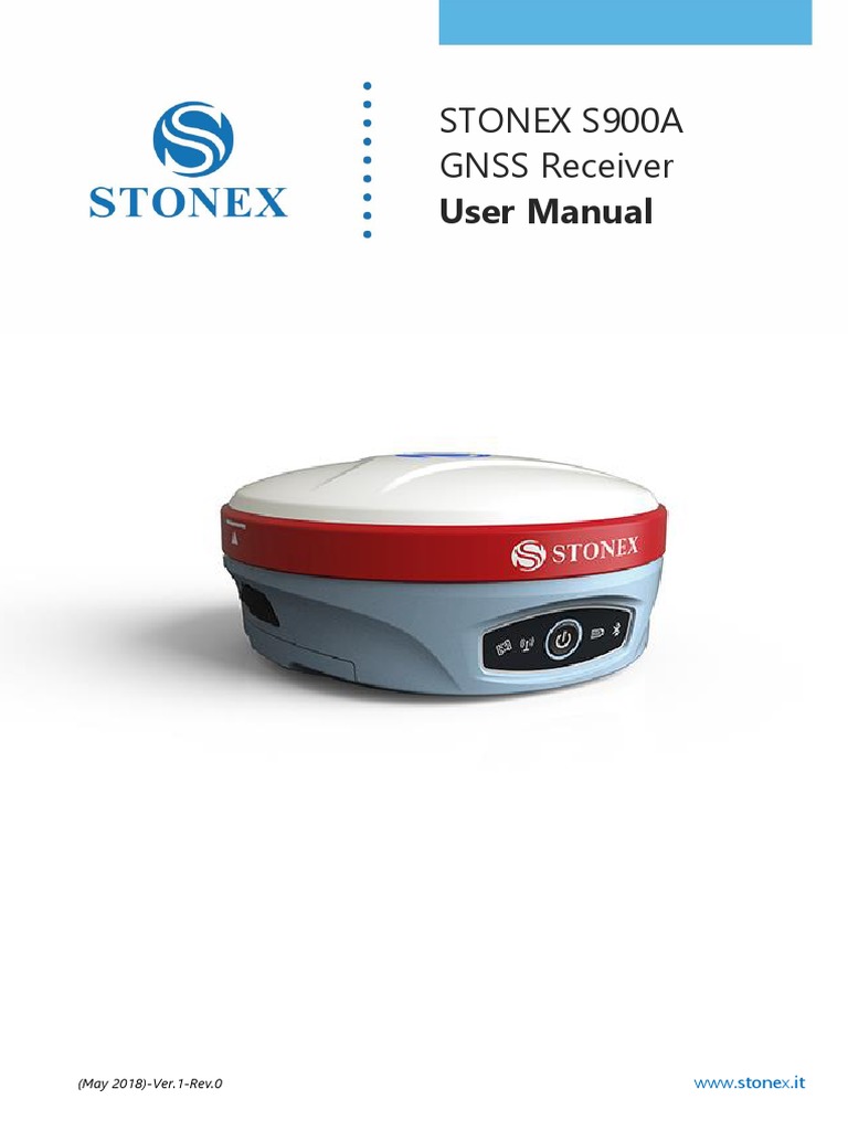 Stonex - S900A User Manual ENG | PDF | Radio | Bluetooth