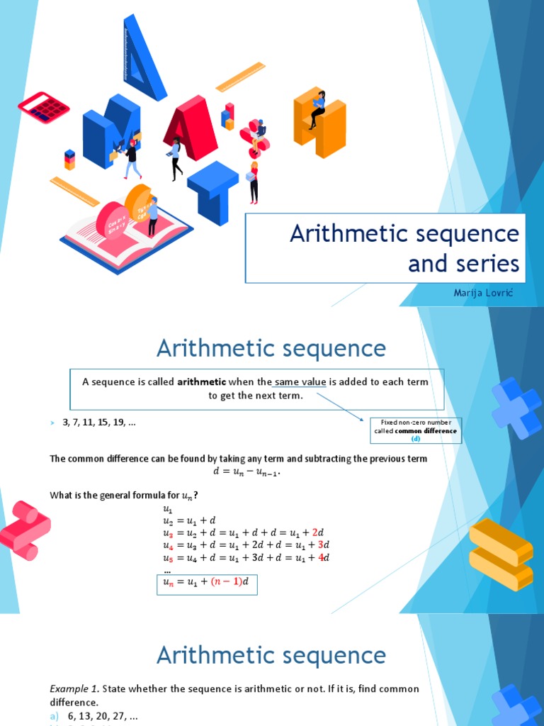Arithmetic_sequence | PDF | Arithmetic | Mathematics