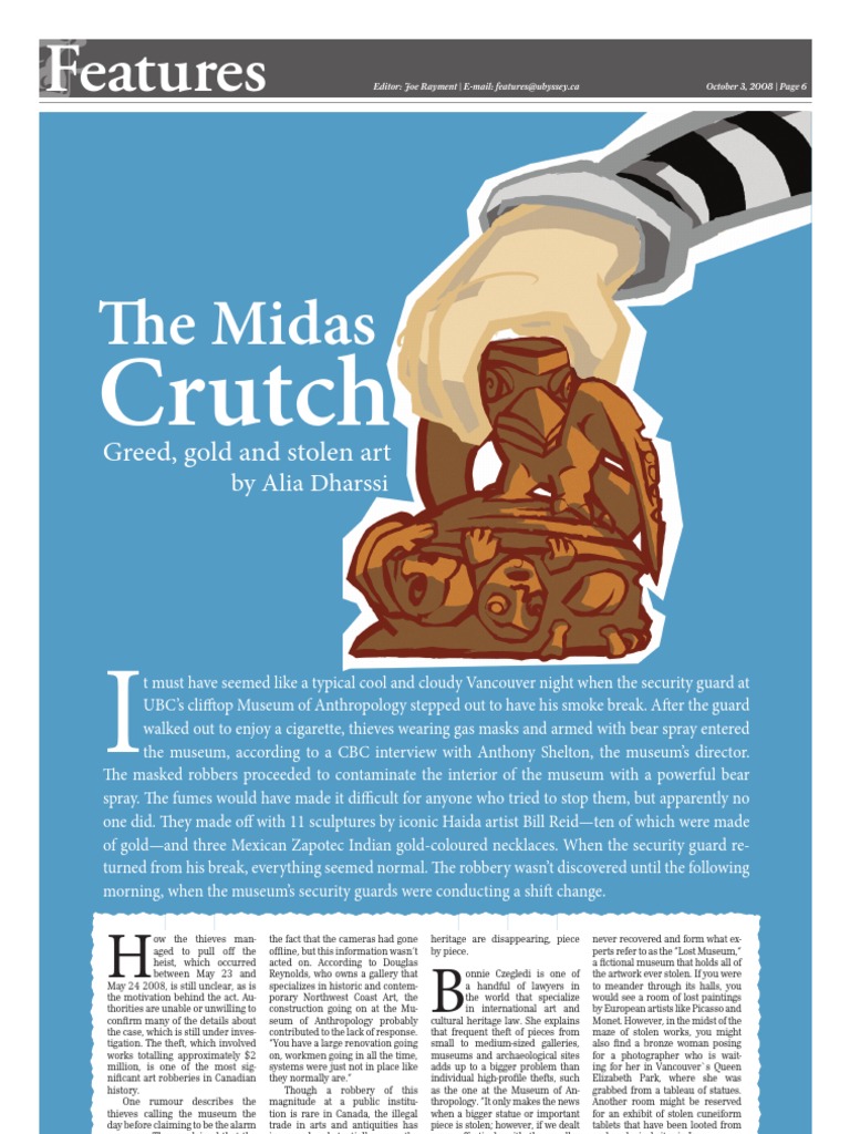 The Midas Touch: Greed, Gold, and the $2 Million Theft of Iconic Haida ...