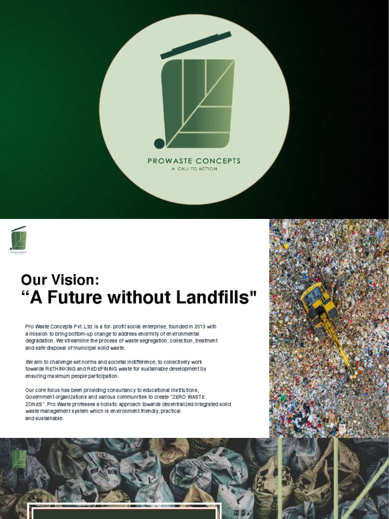 PowerPoint Template | PDF | Waste Management | Waste