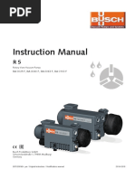 Busch R5 RA 0100 F Instruction Manual | PDF | Pump | Valve