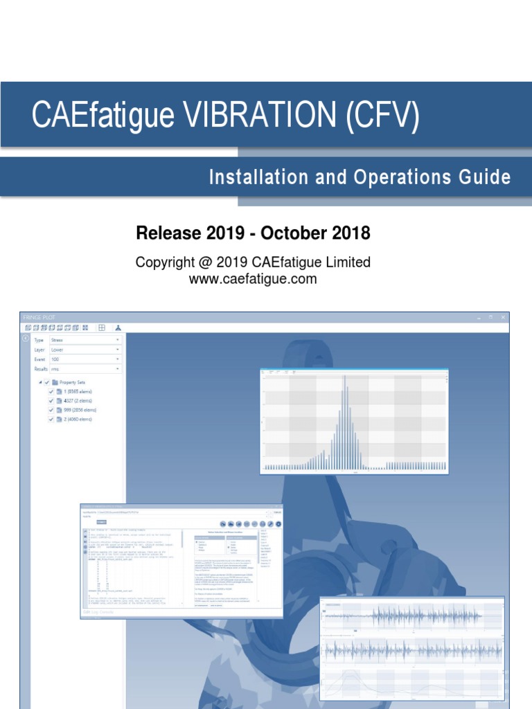Caefatigue Vibration (CFV) : Installation and Operations Guide | PDF | Installation (Computer ...