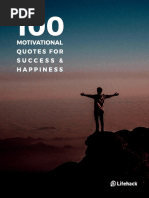 100 Motivational Quotes for Success | PDF