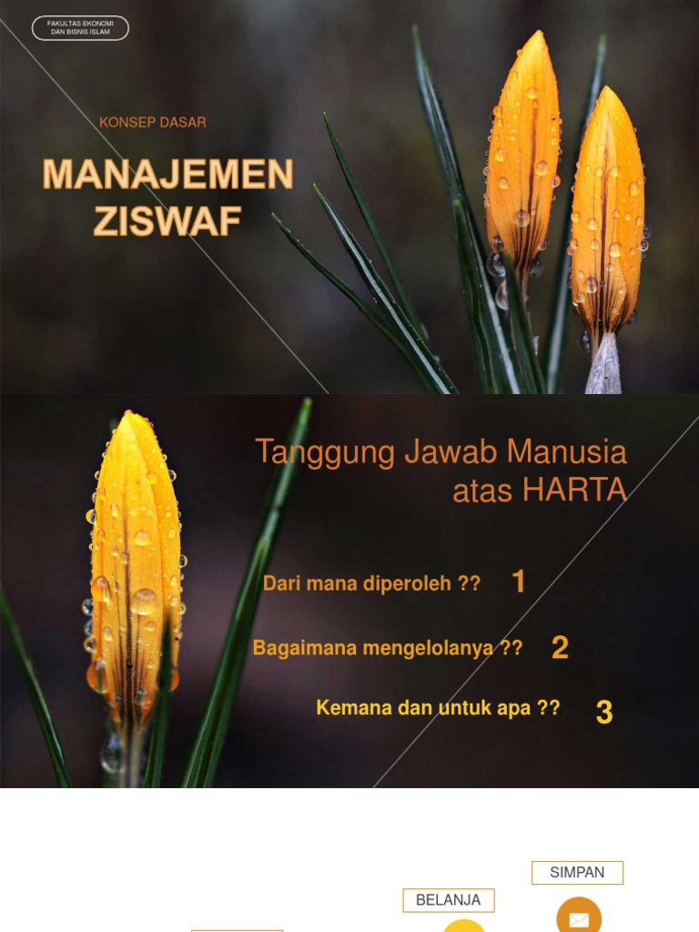 Konsep Dasar Manajemen Ziswaf | PDF | Karier & Perkembangan | Pengembangan Diri