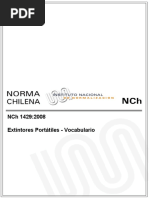 NCH 3560-2023 Redes Húmedas y Redes Secas | PDF