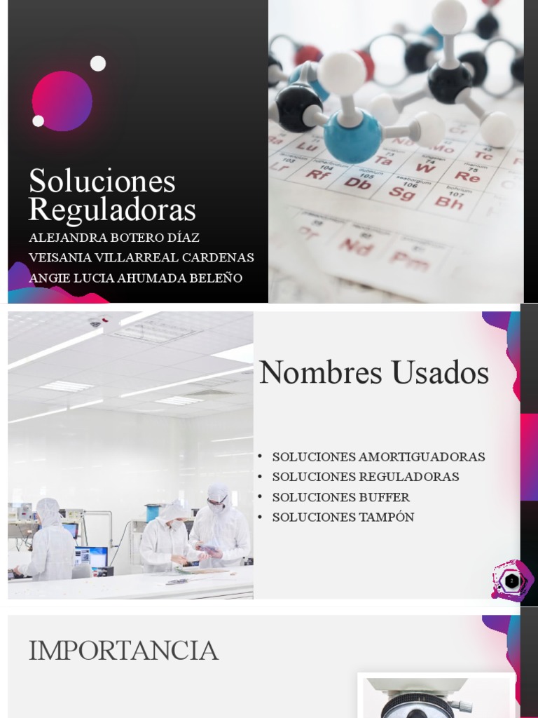 Disoluciones Reguladoras | PDF | Solución tampón | Ph