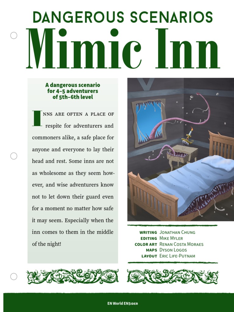 En5ider - 415 - DS - Mimic-Inn v2 | PDF | Mimicry