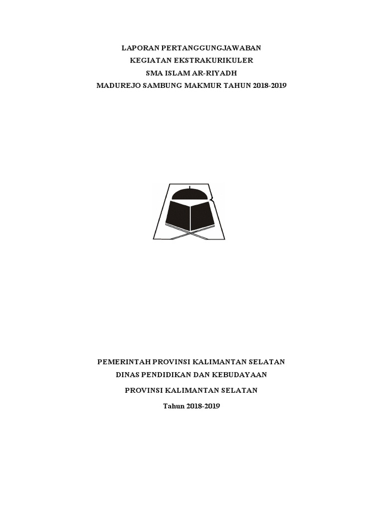 Laporan Ekstrakurikuler 2019 | PDF