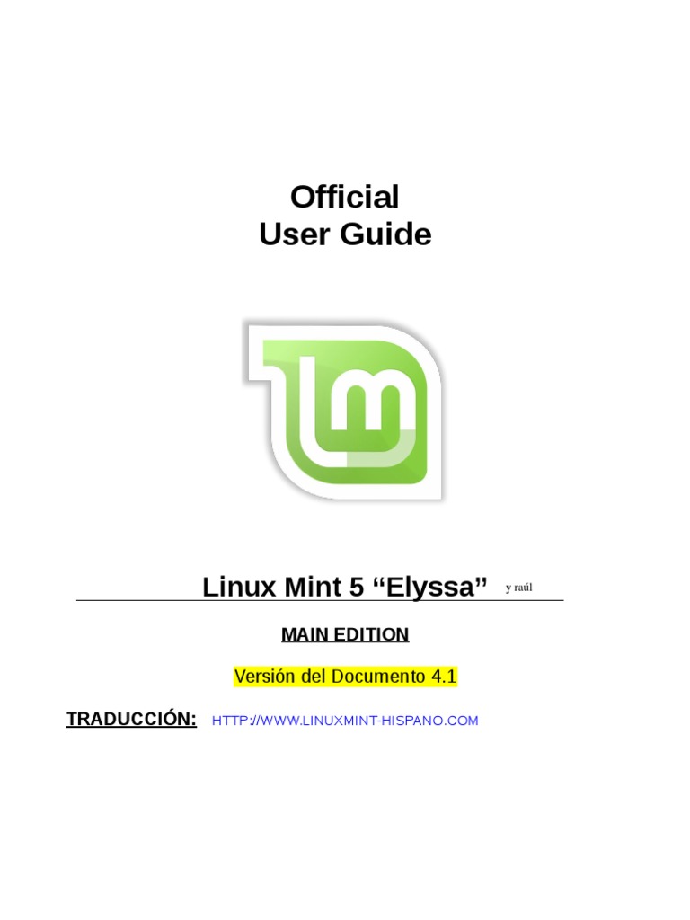 Manual Linux Mint Espanol | PDF | Archivo de computadora | Microsoft Windows