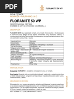 Ficha Técnica de ACRAMITE® 50 WS | PDF