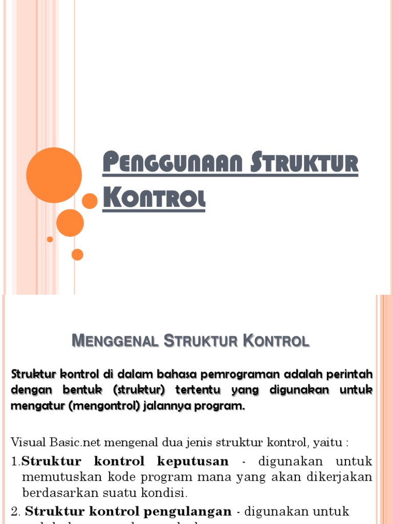 Struktur Kontrol Visual Basic | PDF