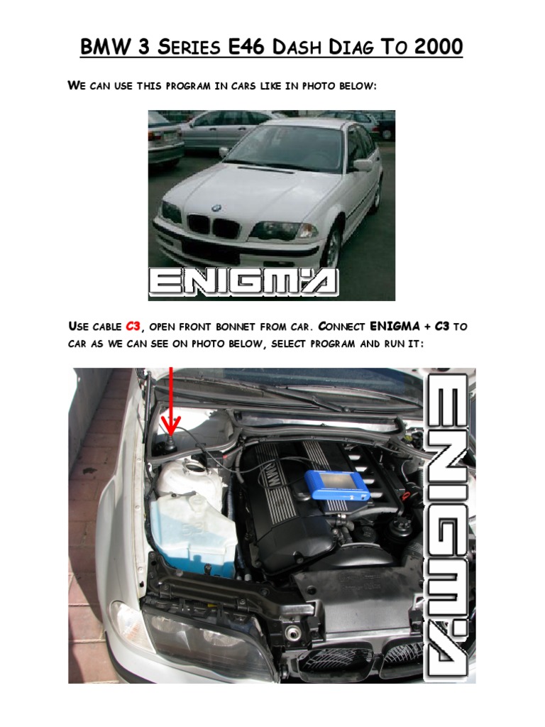 BMW 3 Series E46 Dash Diag To 2000 | PDF | Business | Technology ...