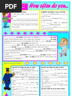 Emma's Daily Routine - Reading Worksheet | PDF