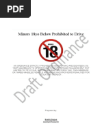 Barangay Videoke Regulation Ordinance | PDF | Public Law | Government