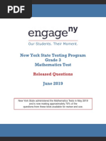 2025 5th Grade Math Test Questions Released | PDF | Rectangle