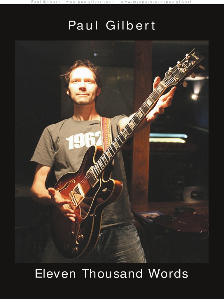 Paul Gilbert VIP Lessons | PDF | Musical Compositions | Guitar Family ...