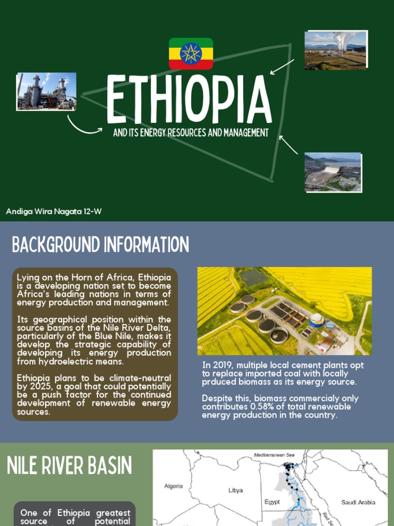 Energy Resources (Case Study On Ethiopia) | PDF | Energy Development ...