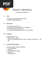SSG Project Proposal - Teacher's Day | PDF | Behavior Modification ...