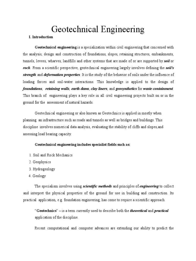 04 Module 4 - Geotechnical Engineering | PDF | Geotechnical Engineering ...