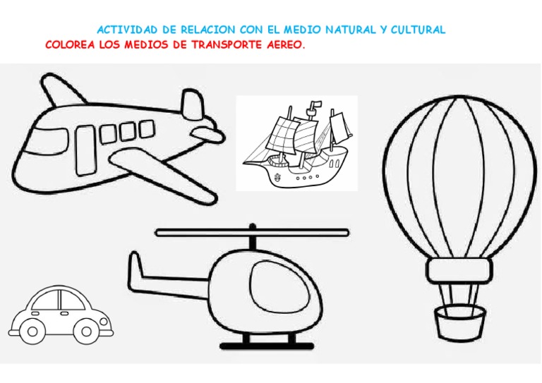 Actividad de Medios de Transporte Aereo | PDF