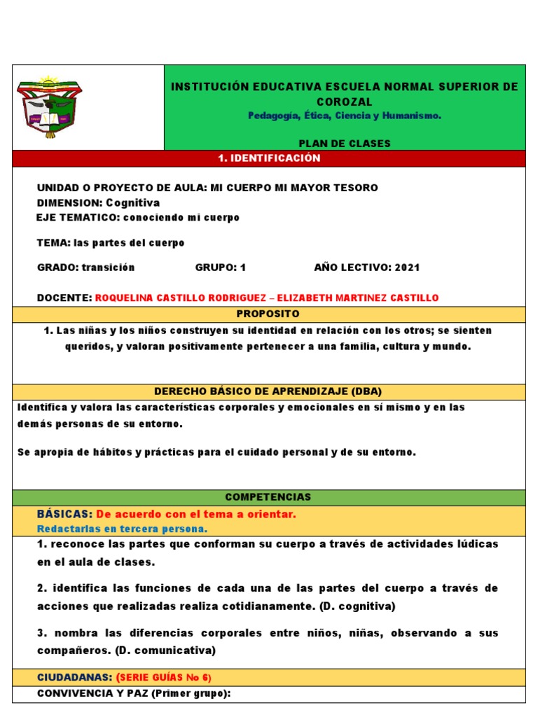 Preescolar Escuela Nueva 2 | PDF | Educación de la primera infancia ...