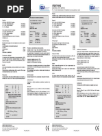 Inserto Spinreact Creatinina | PDF | Creatinina | Química