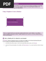 Ms Access Tutorial | PDF | Microsoft Access | Databases