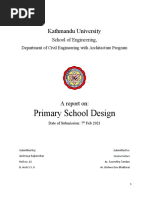 Area Requirement - Primary School | PDF | Schools | Classroom