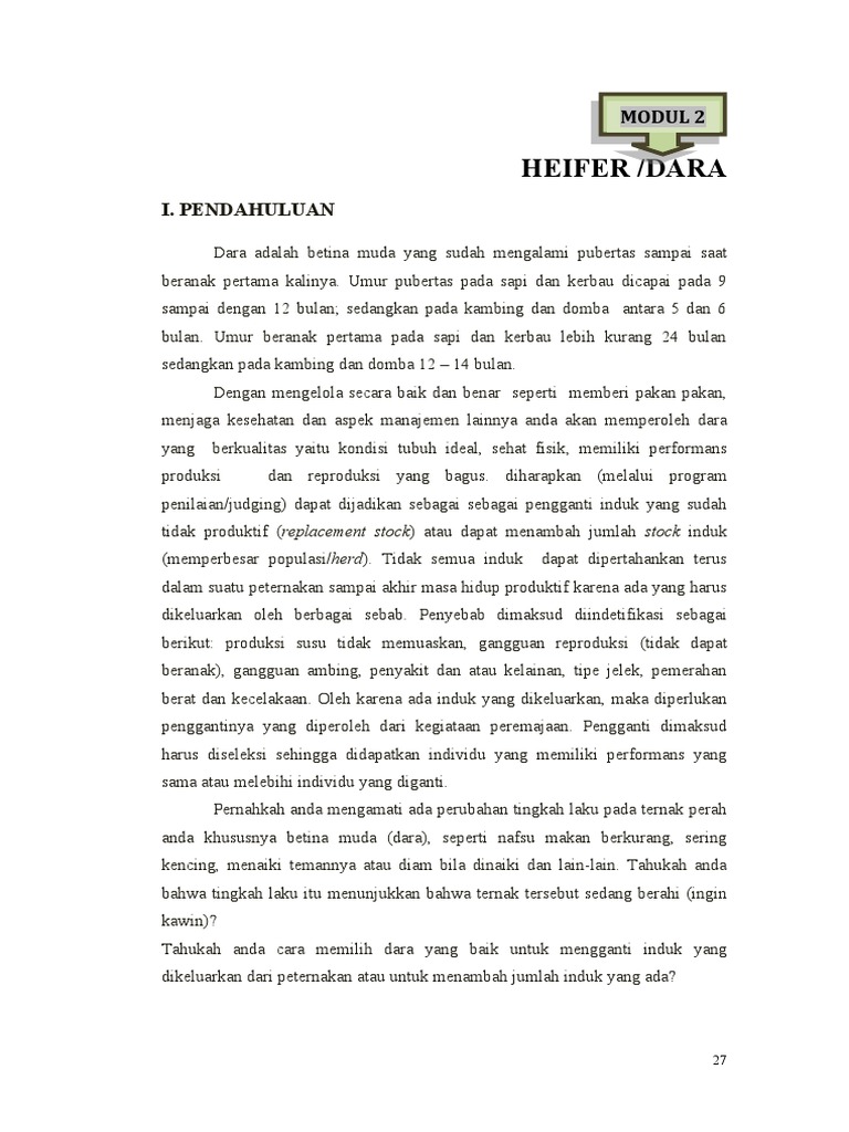 Modul - 2 (DARA) | PDF | Kesehatan Holistik