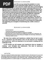 PFA Activity Sheets Module 1 | PDF | Feeling | Emotions