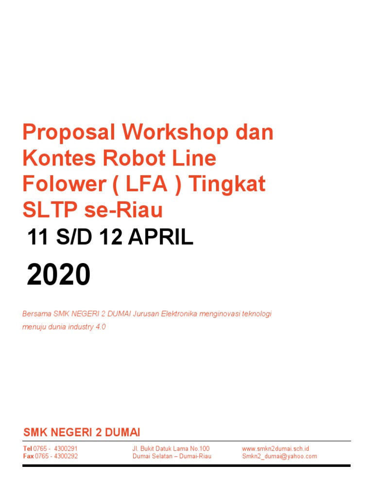 Proposal Robot | PDF