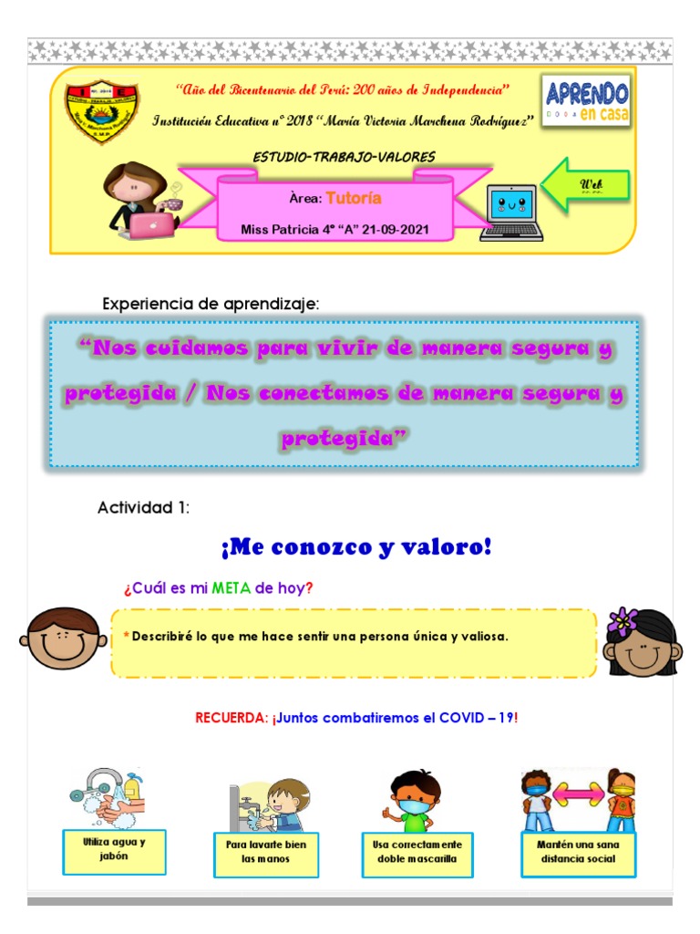 Me Conozco y Valoro | PDF