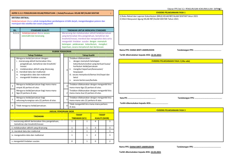 Ppsep Kelab RBT - Alam Sekitar - 2021 | PDF
