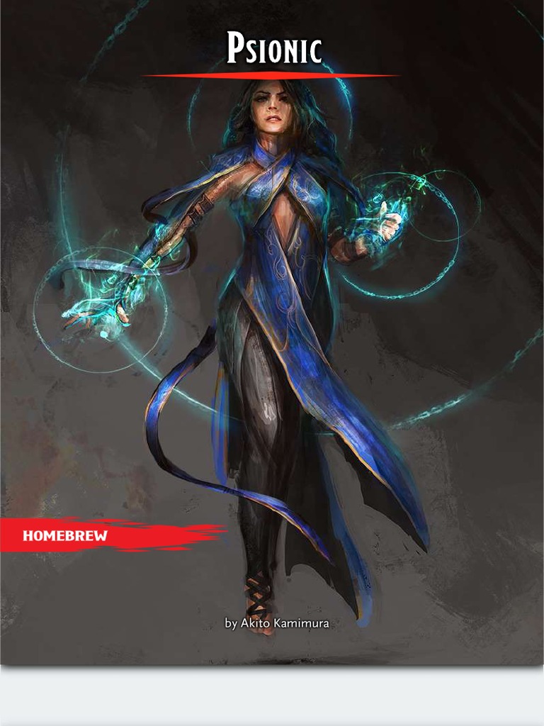 Psionic 5e | PDF