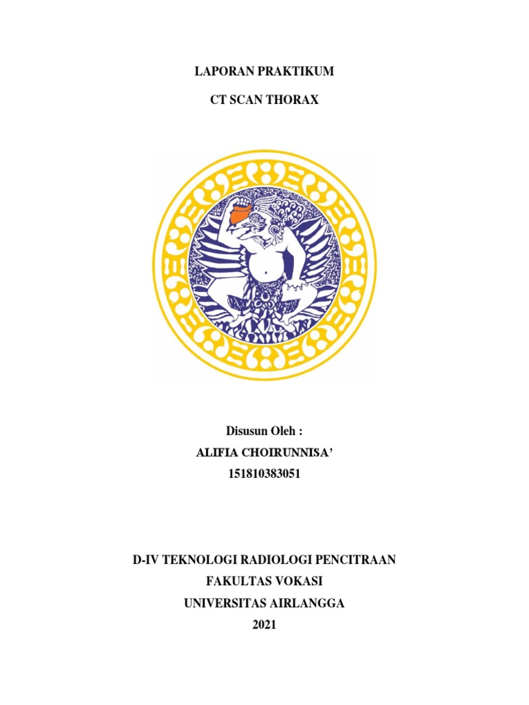 Laporan CT Scan Thorax | PDF