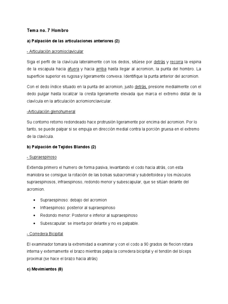 Segunda Parte de Guia de Prope | PDF | Hombro | Codo