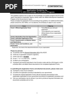 JICA-VAN Login Guide for KCCP Users | PDF