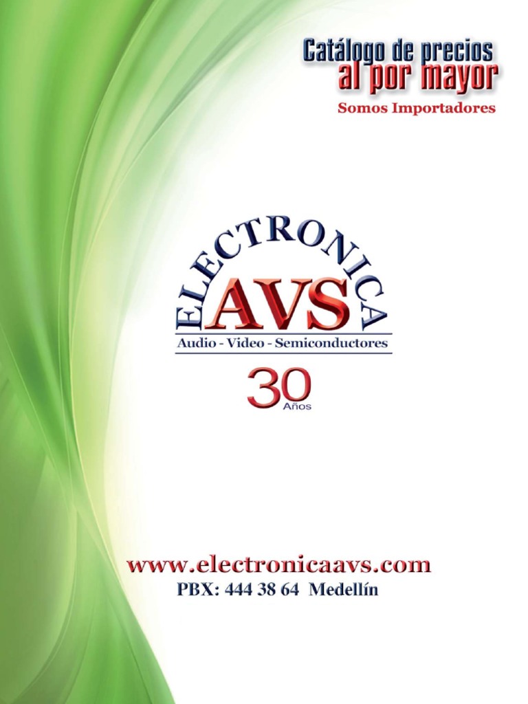 Electronicas AVS | PDF | Diodo emisor de luz | Micrófono