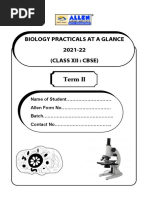 Biology Practical File | PDF | Teaching Methods & Materials | Science ...