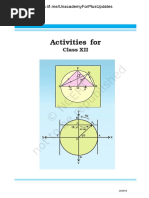 Autocad 3D and 2D Practice Activities | PDF | Auto Cad | Geometry