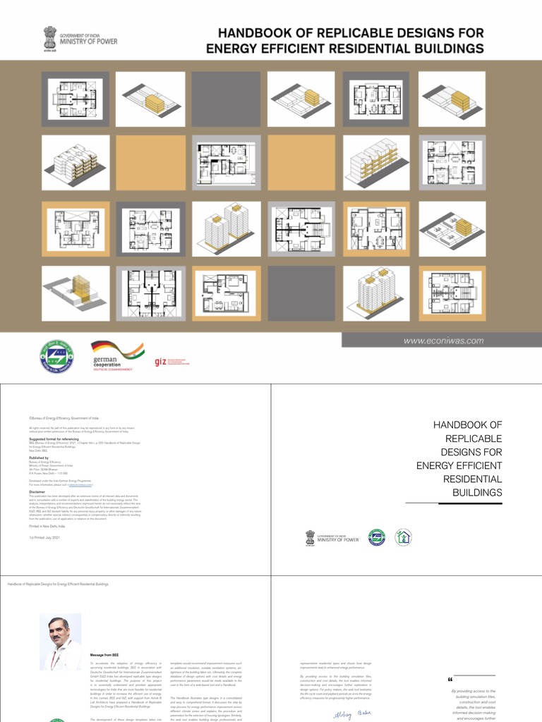 BEE - Handbook of Replicable Designs For Energy Efficient Residential Buildings | PDF ...