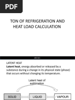 Definition and Conversion of TR in HVAC | PDF