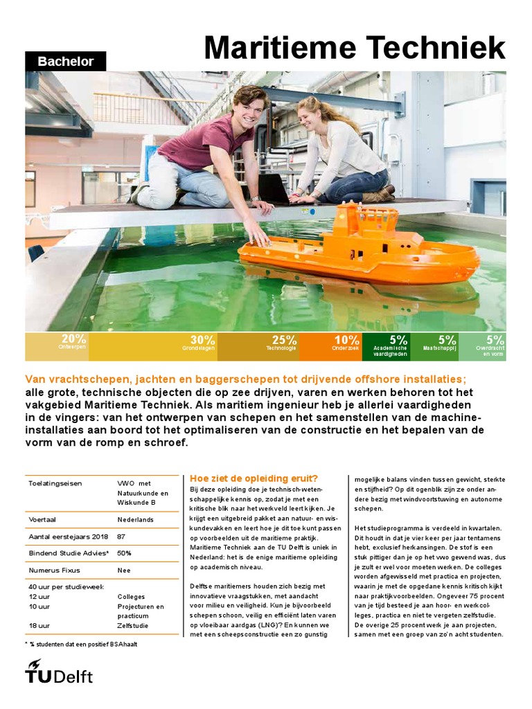 Tu Delft 3me Maritieme Techniek | PDF