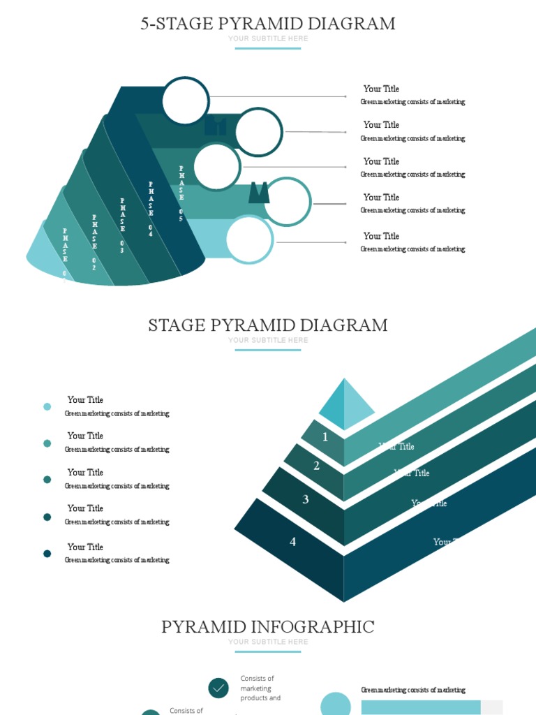 Green Marketing Pyramid Diagram | PDF | Communication | Marketing