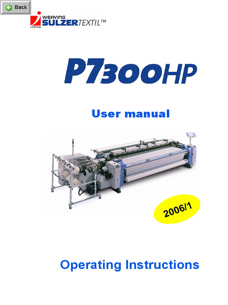 Sulzer Projectile User Manual | PDF | Personal Protective Equipment ...