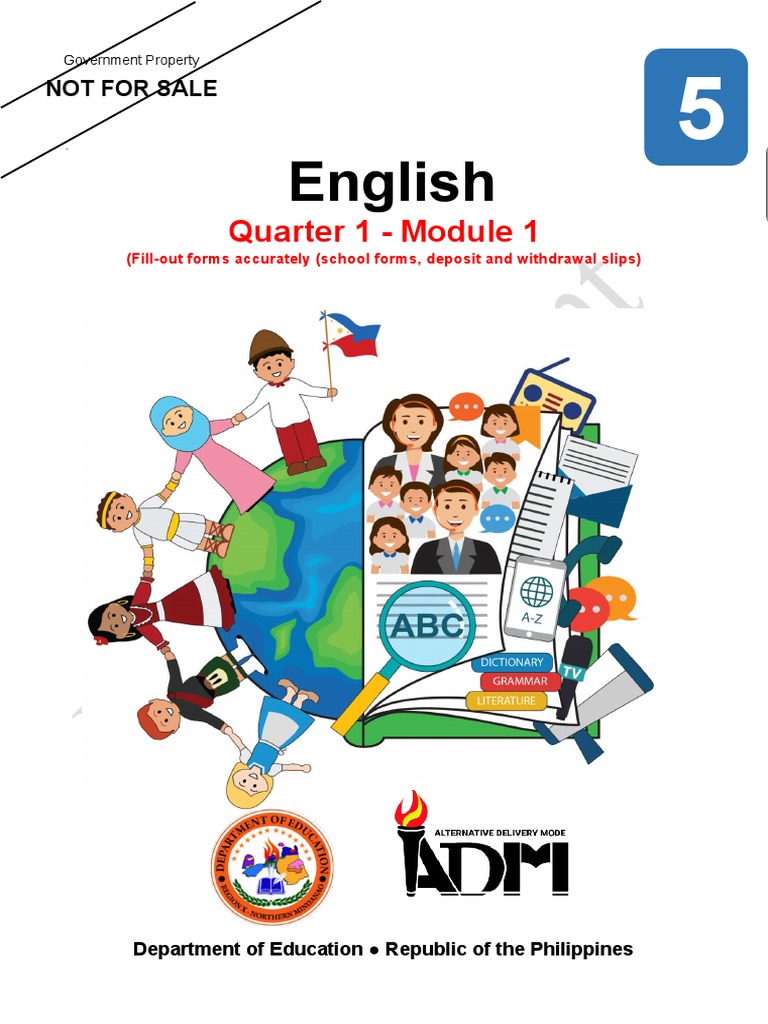 English: Quarter 1 - Module 1 | PDF | Educational Assessment | Learning